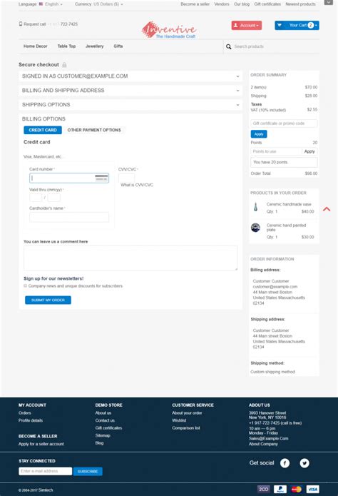 CS Cart Inventive Theme Responsive Template
