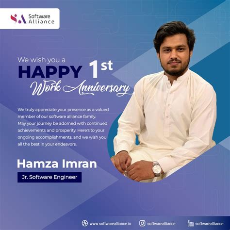 software alliance on linkedin workanniversary softwareengineer 16 comments