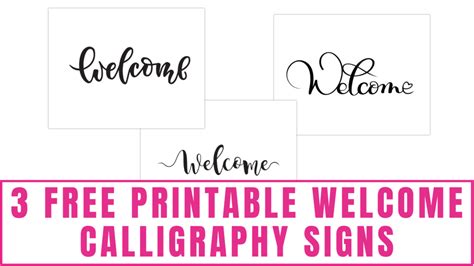 Free Printable Signs Welcome Home Download Free Printable Signs