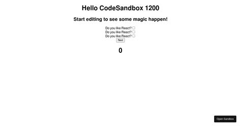 Usesyncexternalstore Test Codesandbox