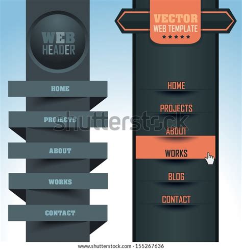 Navigation Bar Vertical Images Stock Photos Vectors Shutterstock