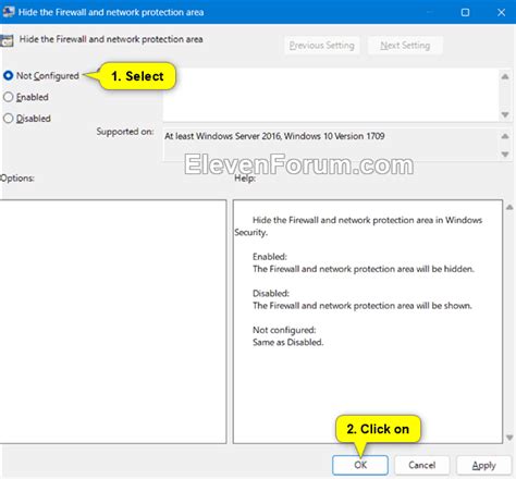 Hide Or Show Firewall And Network Protection Page In Windows Security