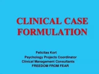 PPT Case Formulation Using Object Relations Theory PowerPoint Presentation ID