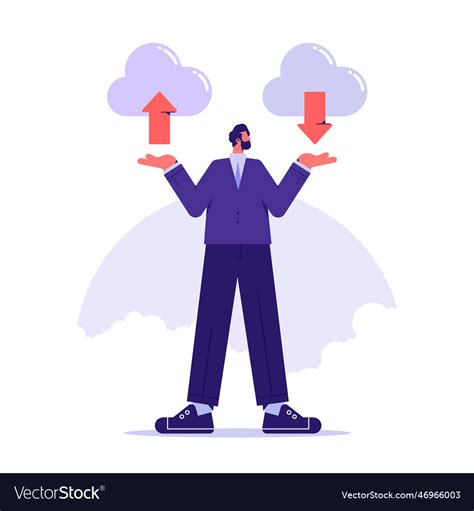 Cloud Computing Technology Network Concept Vector Image