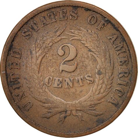 Two Cents 1869 Coin From United States Online Coin Club
