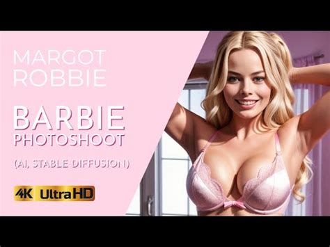 Margot Robbies Spicy Barbie Themed Lingerie Photoshoot Hot Celebrity