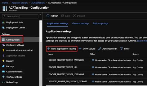 acr tasks to automatically update azure web app containers part 2
