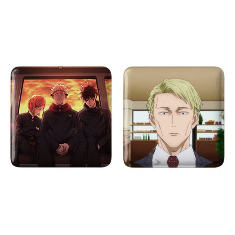 قیمت و خرید مگنت خندالو طرح مگومی و ایتادوری و نوبارا و کنتو نانامی انیمه جوجوتسو کایزن کد