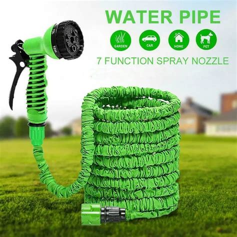 Expanding Expandable Flexible Garden Hose Pipe With Spray