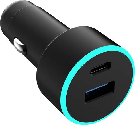 Divico 30621 30w Car Power Adapter Dual Usb Ports Samsung 45w Fast Car Charger Type C For Galaxy