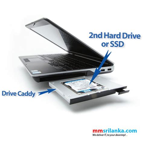 Laptop Second Hard Disk Caddy Mm