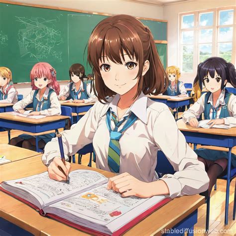 Classroom Scene Stable Diffusion Online