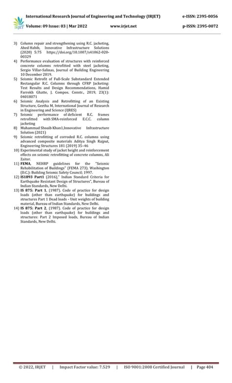 Seismic Resistivity And Retrofitting Of Rc Frame Building Pdf