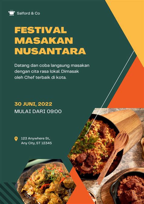 Halaman 13 Gratis Contoh Flyer Makanan Keren Canva