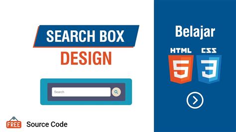 Search Box In Html Css Cara Membuat Search Di Html Youtube