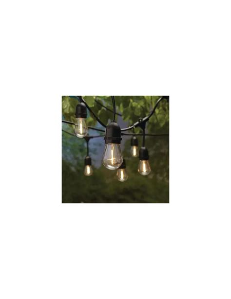 Ener J Smart Led Filament Outdoor Ip65 Garden String Lights 30m Festoon