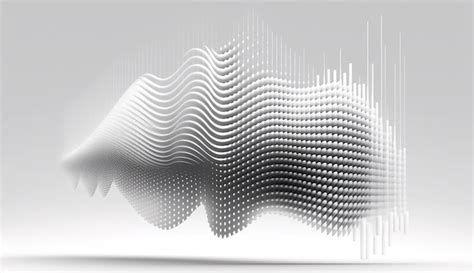 Premium Photo Sound Waves Dynamic Effect Illustration With Particle
