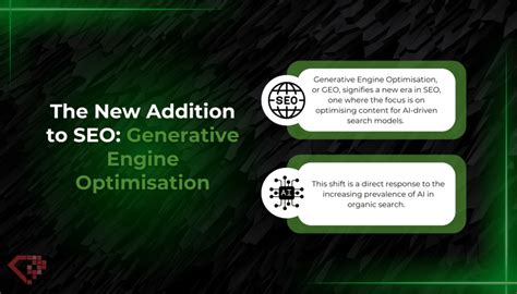 The New Addition To Seo Generative Engine Optimisation Geo