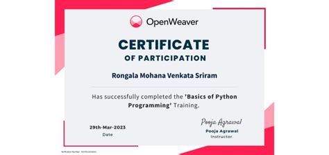 Sriram Rongala On Linkedin Basics Of Python Programming For Absolute