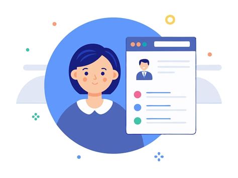 User Profile Interface Elements Illustration For Ui Premium Ai Generated Vector