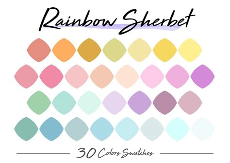 The Color Palette Procreate Swatches Color Handpicked Colors To Help