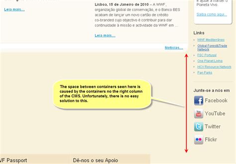 How Do I Fix Empty Spaces On A Page WWF