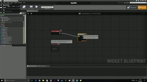 Unreal Engine How To Make A Main Menu With Savable Graphics Settings YouTube