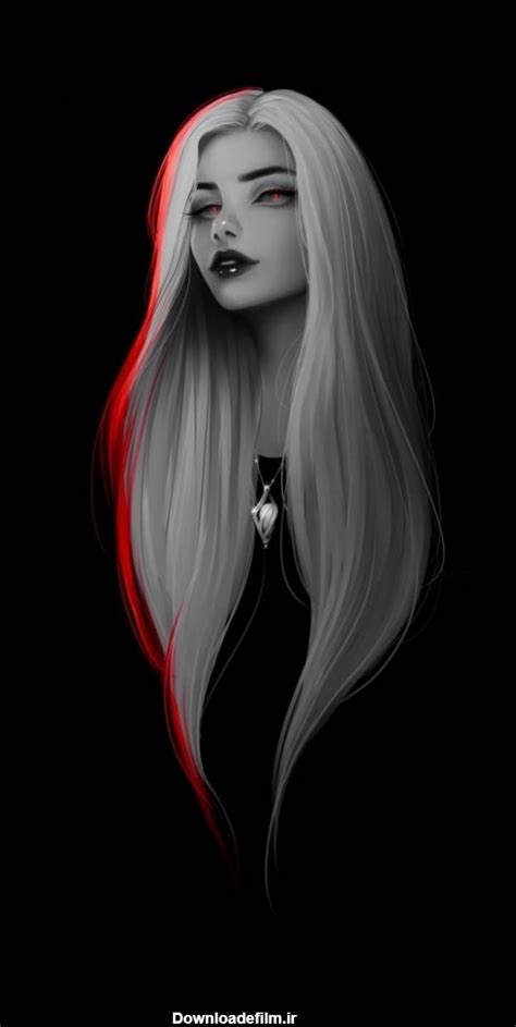 عکس دختر برای پروفایل دارک