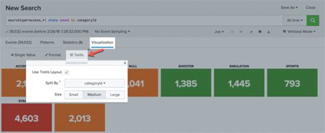 Use Trellis Layout To Split Visualizations Splunk Documentation