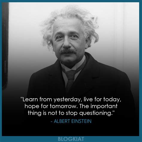 “learn From Yesterday Live For Today Hope For Tomorrow The Important