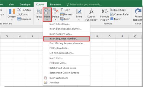 How To Fill Series Of Numbers In A Filtered List Column In Excel