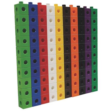 Buy Edx Education® Linking Cubes Math Manipulatives And Building Set Of 100 At Sands Worldwide