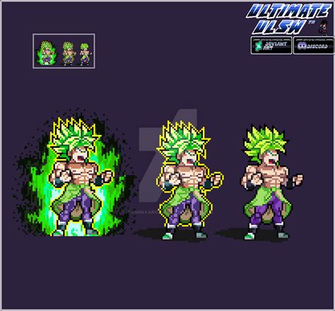Broly Ssjl Ulsw Wip By Gaminxarchie On Deviantart