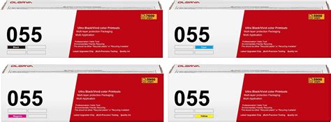 055h Toner Cartridge Set Mf743cdw High Yield Replacement