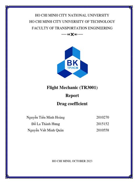 Group 2 Report Drag Coefficient Pdf