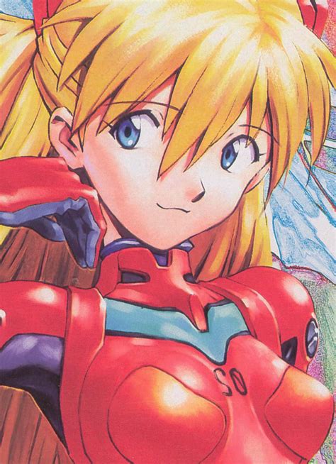 Souryuu Asuka Langley Neon Genesis Evangelion Drawn By Sadamoto