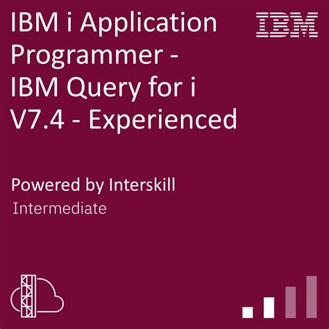 Interskill Ibm I Application Programmer Ibm Query For I V74