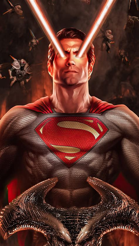 Superman Laser Eye Wallpaper 2k For Iphone And Mobile Phone Id5643