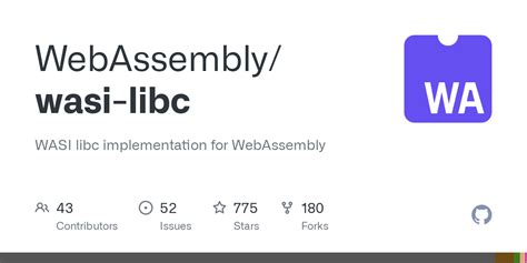 github webassembly wasi libc wasi libc implementation for webassembly