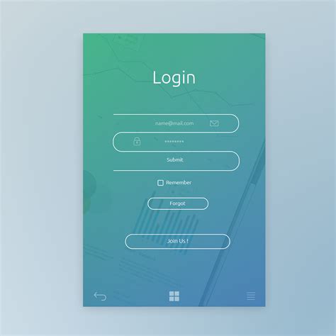 Login Page Design Behance