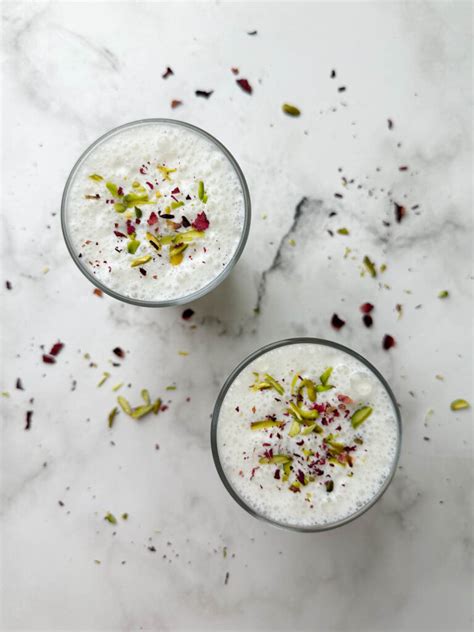 Sweet Lassi Recipe Indian Yogurt Drink Indian Veggie Delight