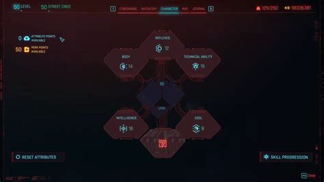 How To Reset Attributes In Cyberpunk 2077 Update 20