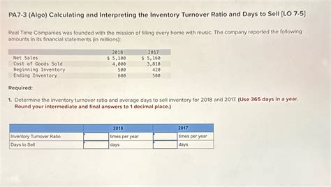 Solved Pa7 3 Algo ﻿calculating And Interpreting The