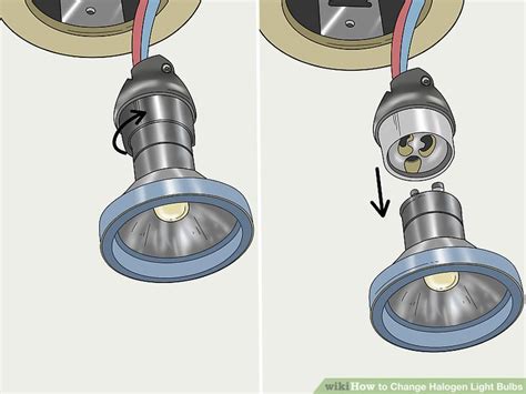 Simple Ways To Change Halogen Light Bulbs 14 Steps