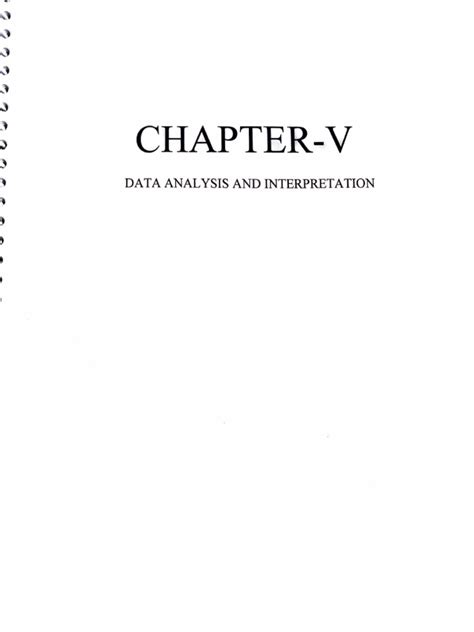 Chapter V Data Analysis And Interpretation Pdf Chocolate Nut Fruit