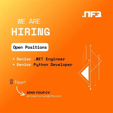 ahmed noman on linkedin dotnet python job egypt hiring