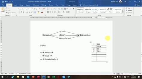 Decimal To Binary Hexadecimal And Octal Conversion In Urdu Youtube