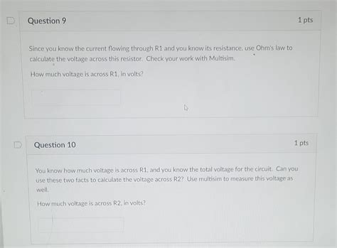 Solved Please Construct This Circuit In Multisim The
