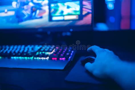 Keyboard Monitor And Mouse Stock Photo Image Of Screen