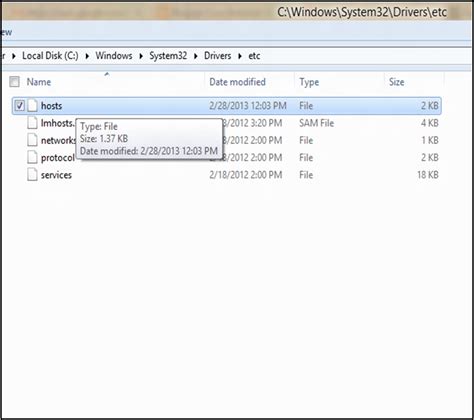 Hosts System32 Drivers Etc Проверка файла Hosts в Windows Wow
